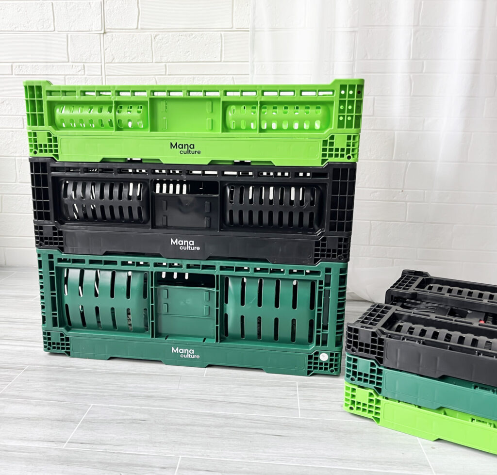 Vented Foldable Crate - Mana Culture